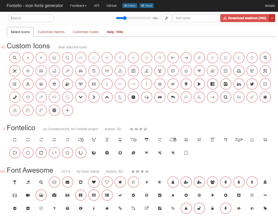 Expand Your Theme’s Icons with Fontello | WP Assist