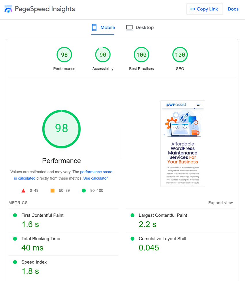 MinimalCSS Page Optimizer Plugin | Improve WordPress Loading Speed