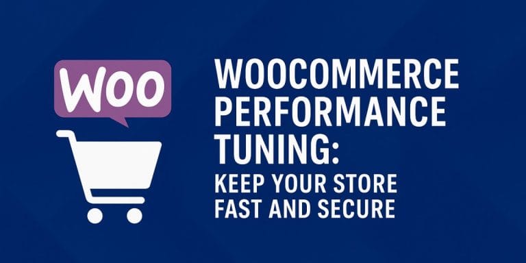 WooCommerce Performance Tuning: Keep Your Store Fast & Secure